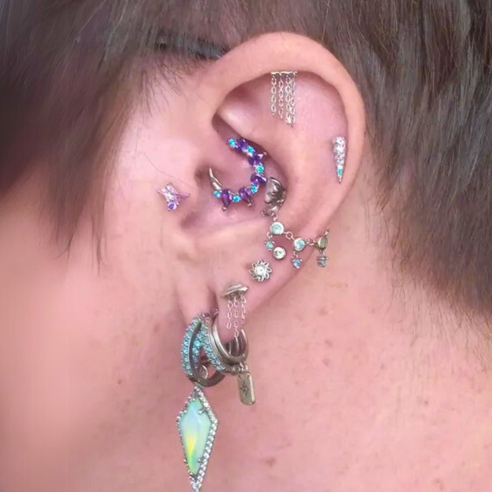Easy Ear Piercing Transformations You Can Actually Do - BM25 Body Jewelry