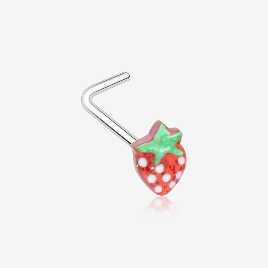 L-Shaped Nose Rings - BM25 Body Jewelry