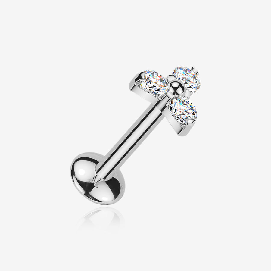 Implant Grade Titanium Flat Back Labrets - BM25 Body Jewelry
